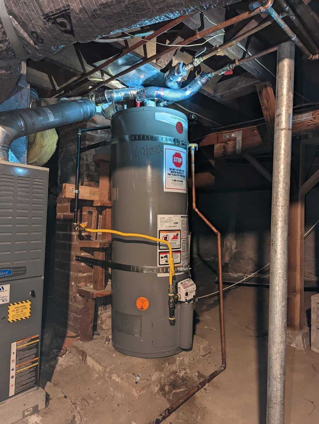 50 Gallon Water Heater Service in San Bruno, local plumbers