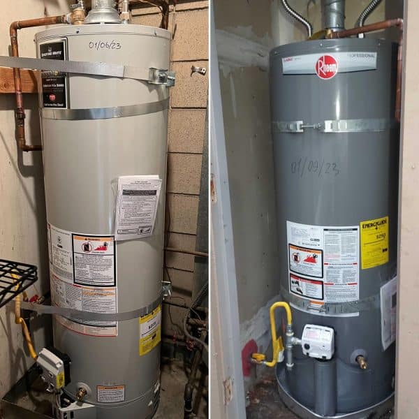 Bradford White Water Heater Installation in Redwood Shores