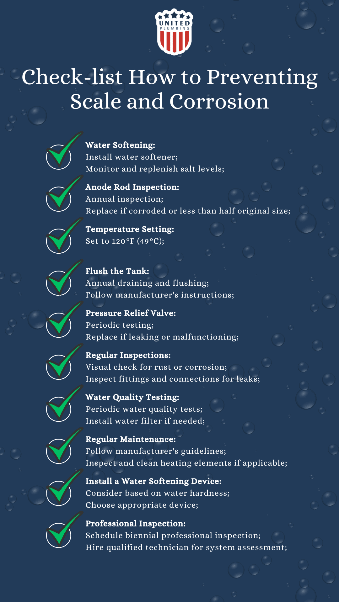 How to preventing scale and corrosion | United Plumbing Blog