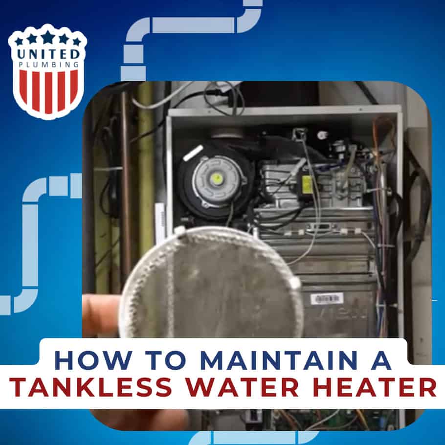 How to do tankless water heater maintenance